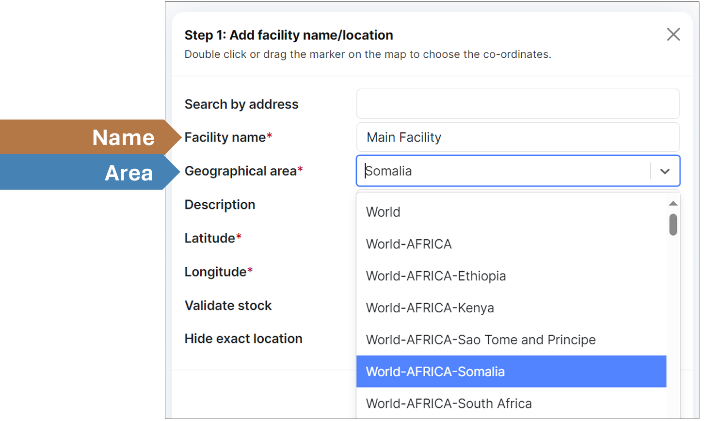 Creating facilities | STOCKHOLM platform