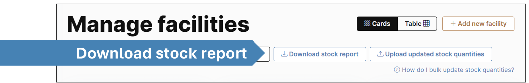 STOCKHOLM: How to bulk update Item quantities - ESUPS