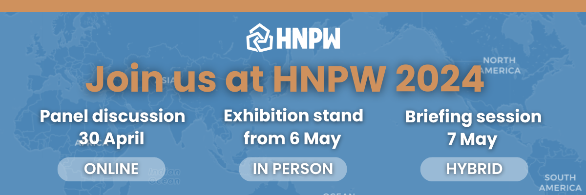 Join ESUPS at HNPW 2024 - ESUPS - Emergency Supply Prepositioning Strategy