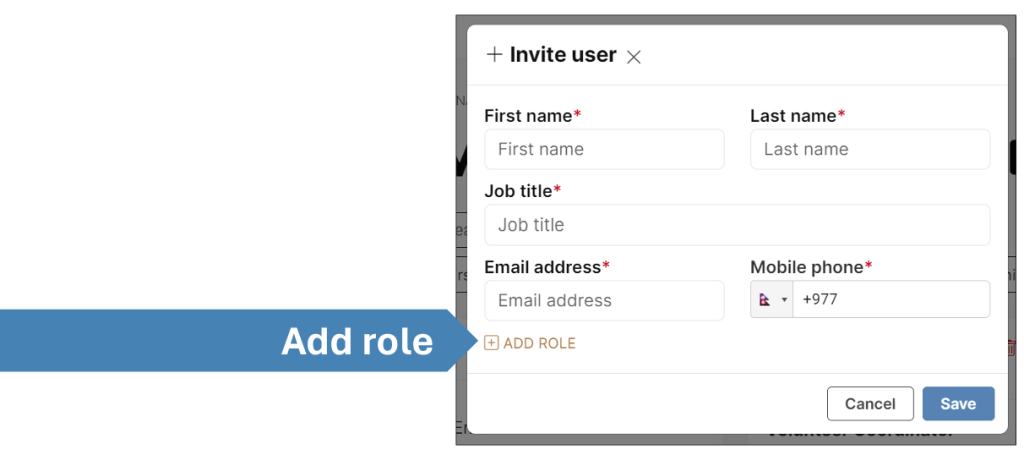 Invitation to Register - STOCKHOLM User Guide